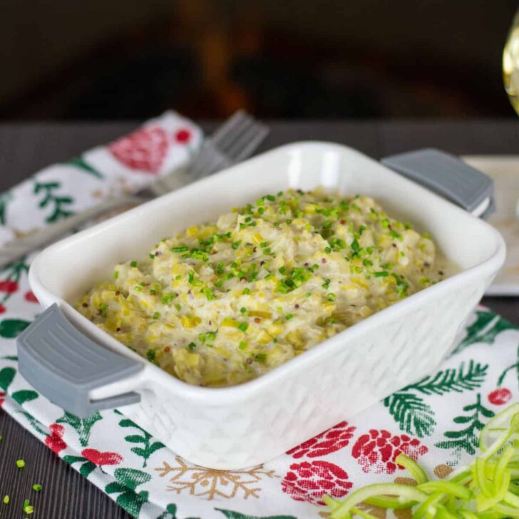 Creamed Leeks Recipe from a British Chef - Jack Slobodian